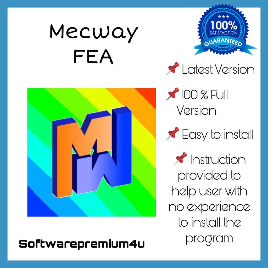 Mecway FEA v17 (2022) | Finite Element Analysis 🔥【Latest 】🔥 | Shopee ...