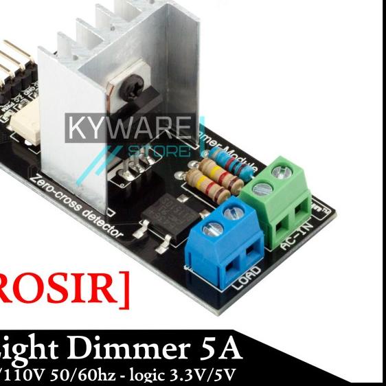 Ac Light Dimmer Robotdyn Module 1channel 220V 110V logic 5V 3.3V ...