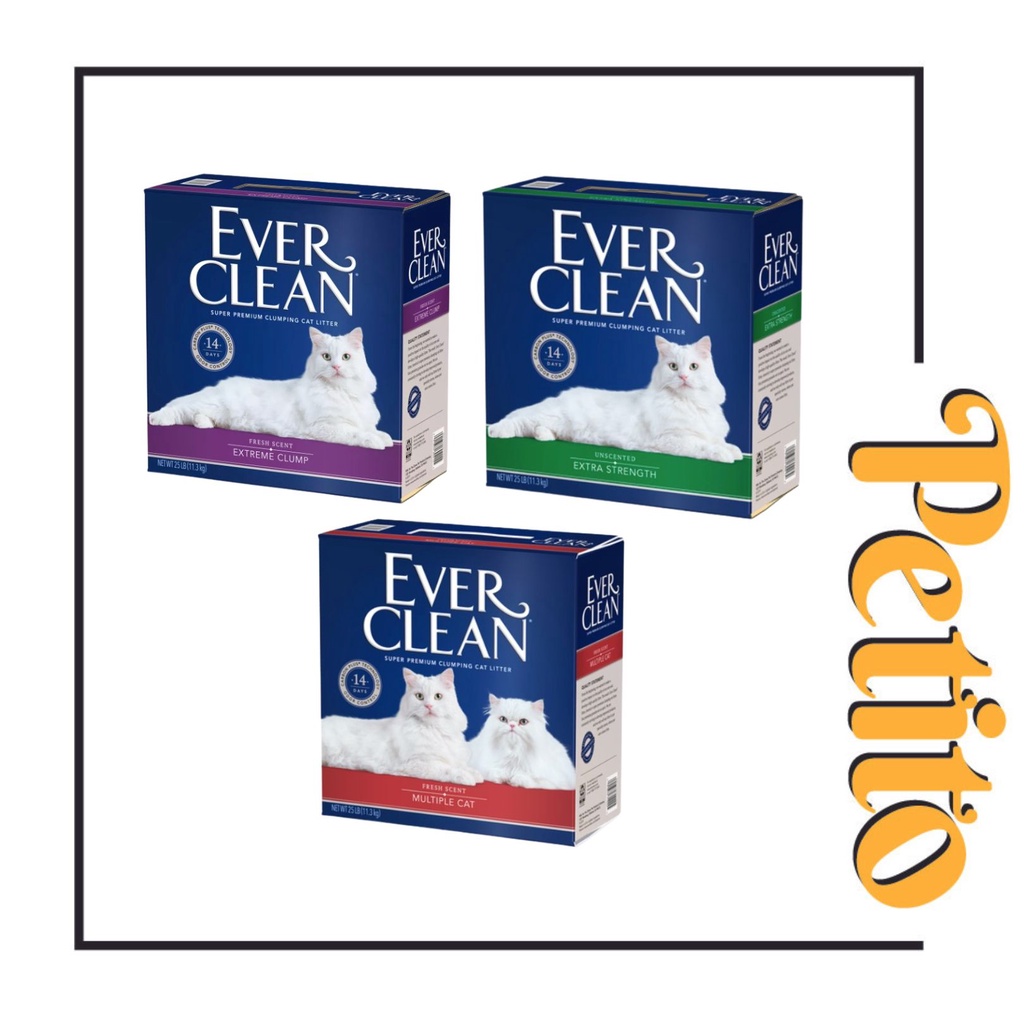 Ever Clean Super Premium Clumping Cat Litter 25lb- Fresh Scent / Multiple Cat | Shopee Malaysia