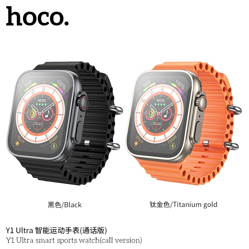 hoco. Ultra Smart Sports Watch Call Version Y12 | Shopee Malaysia