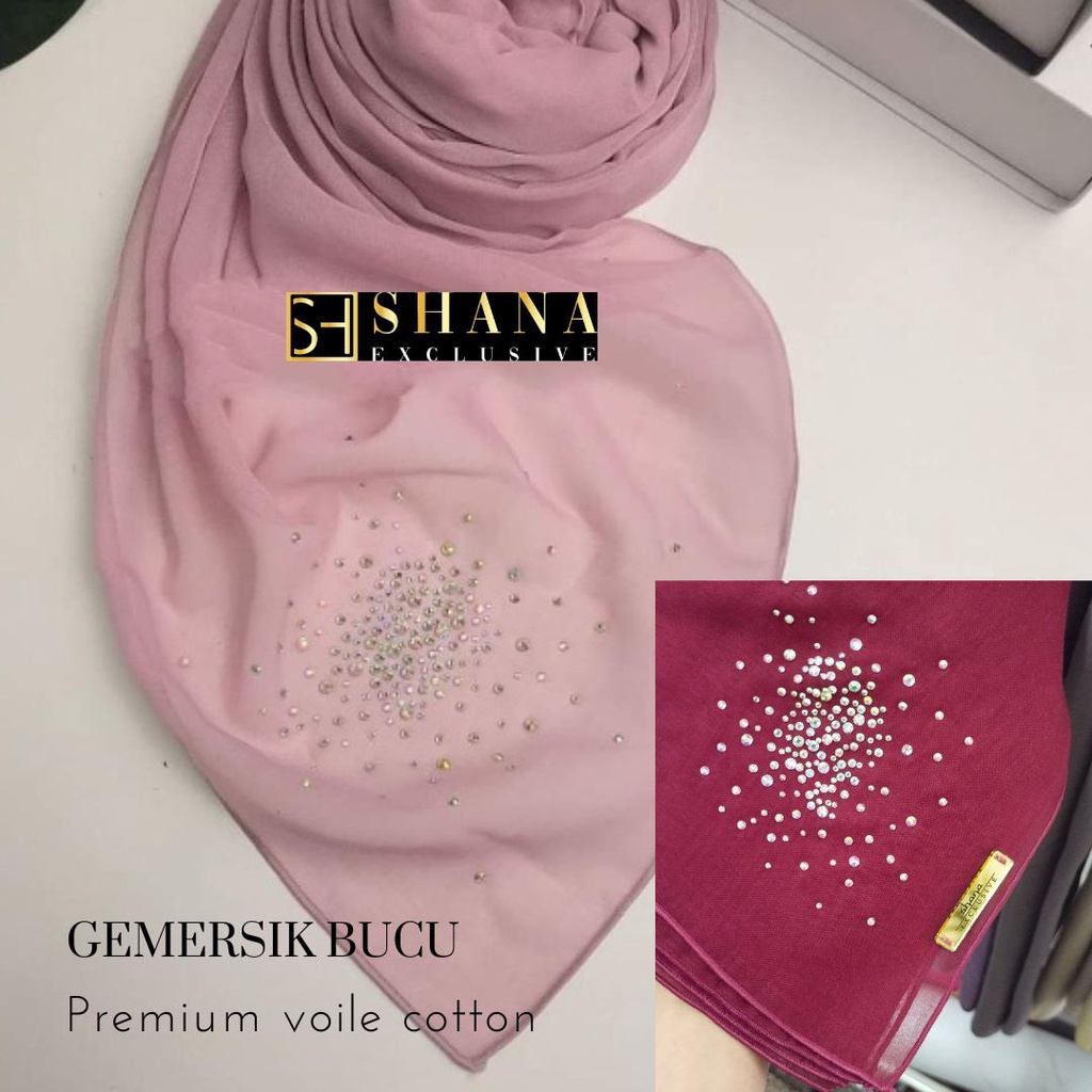 (SHANAEXCLUSIVE)bawal premium cotton design bucu gemersik,batu copy ...