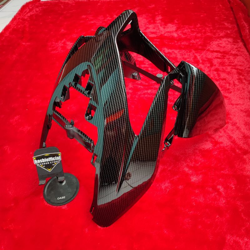 VARIO 110 CW FRONT LIGHT CHEST SHIELD PANEL FULL CARBON CARBON | Shopee ...