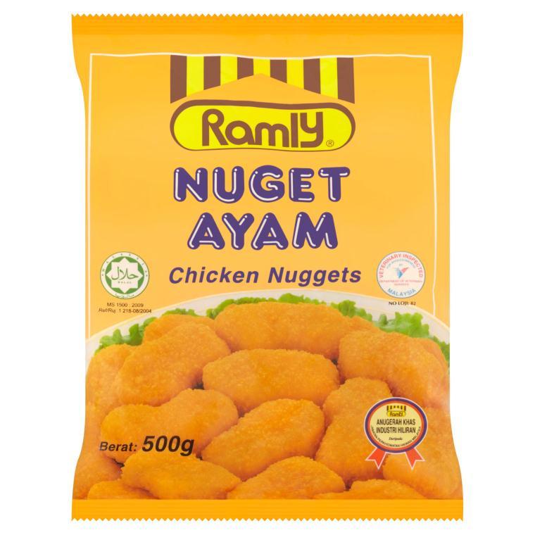 Ramly Nuget Ayam/Chicken Nuggets (500G) | Shopee Malaysia