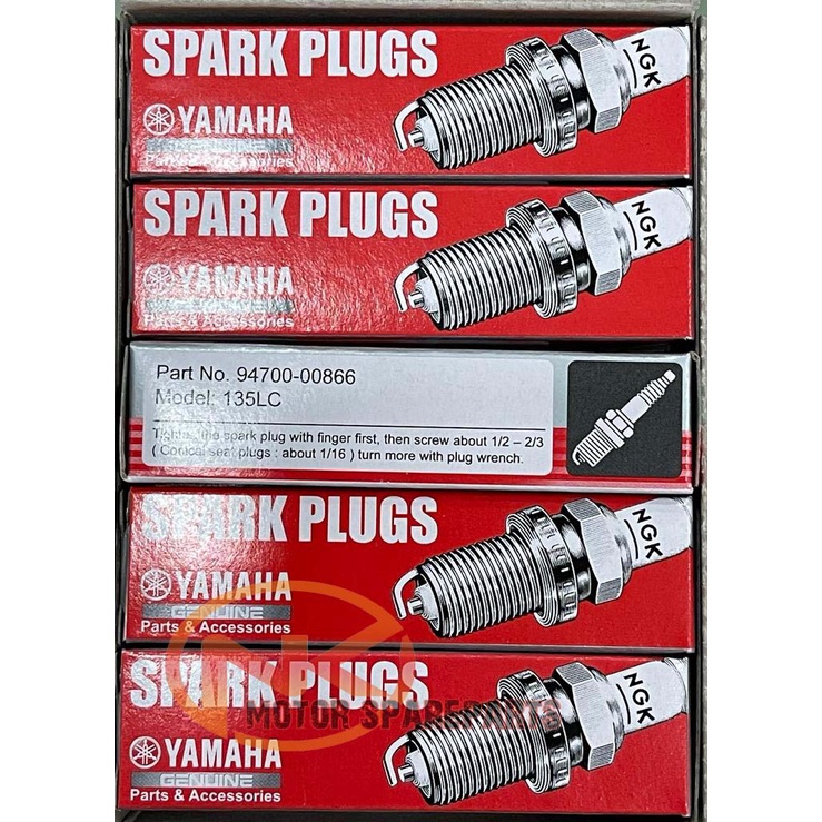 Lc135 V1~V7 Spark plugs/ Plug 100% original yamaha (not copy) 94700 ...