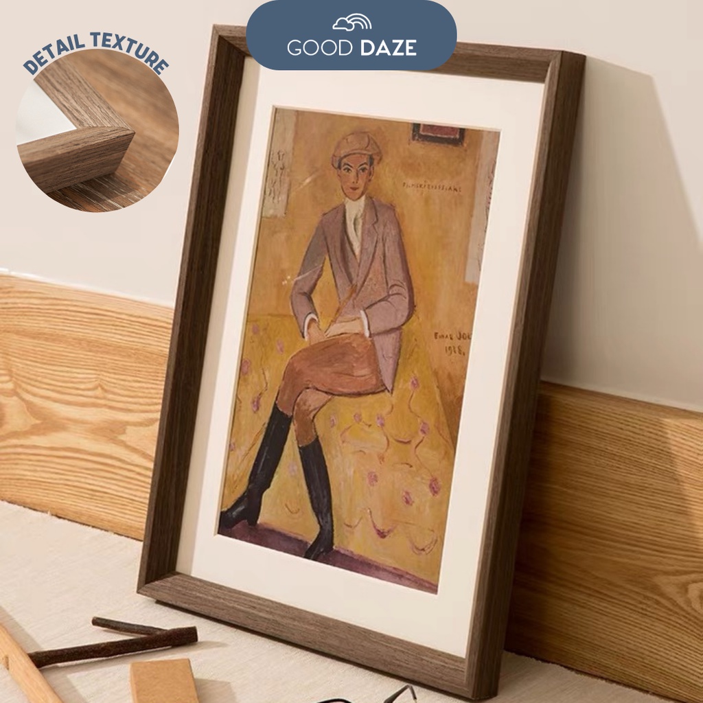【GOOD DAZE】Solid Wood Large Photo Frame Poster Frame A4 10R A3 30x40 ...