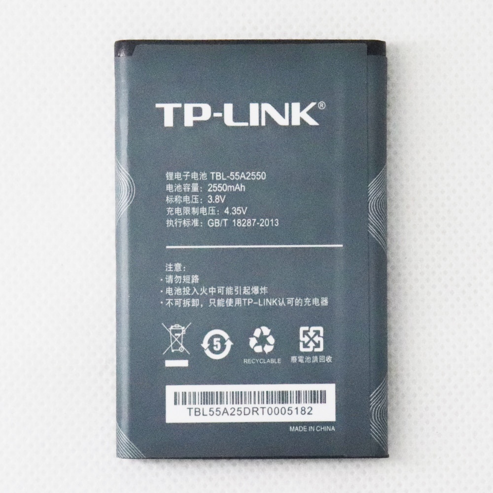 TBL-55A2550 Battery For TP-LINK M7350 TL-TR961 2500L 4G LTE WIFI Router ...