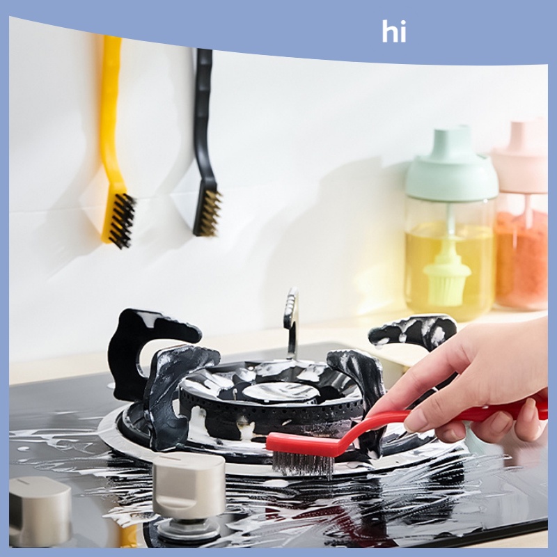 HI HOMES Gas Stove Cleaning And Iron Wire Brushing Powerful ...