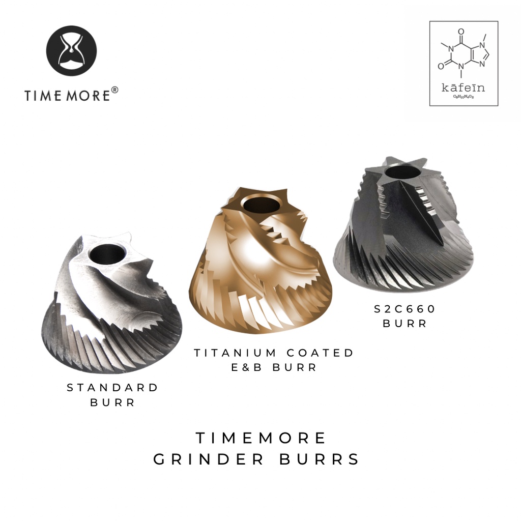 Timemore Chestnut C2/C3/GrinderGo Burrs Replacement | Standard Burr ...