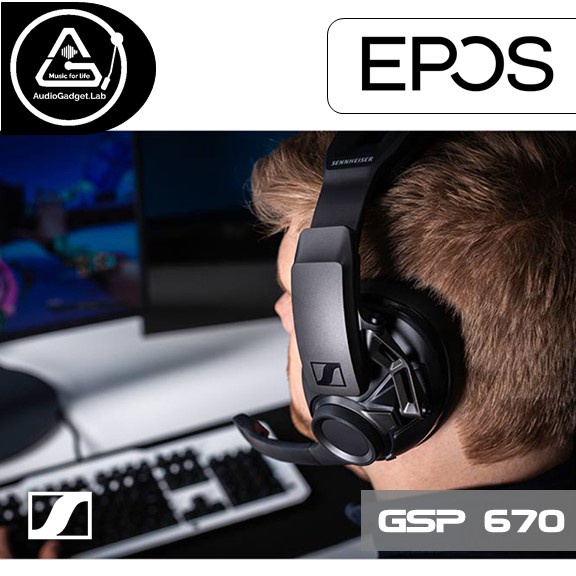 EPOS I SENNHEISER GSP 670 Wireless Gaming Headset | Shopee Malaysia