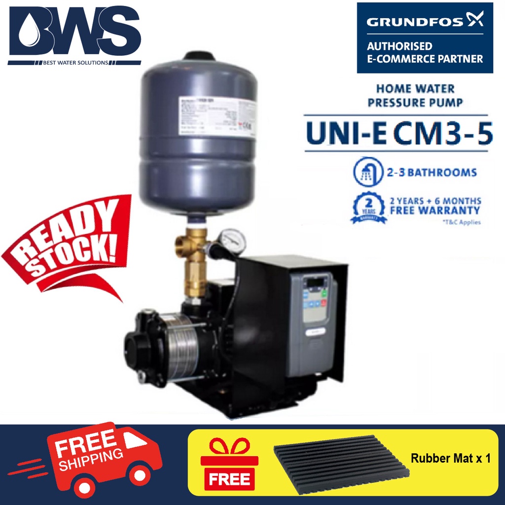 Grundfos Uni-E CM3-5 Booster Pump Grundfos Inverter Water Pump ...