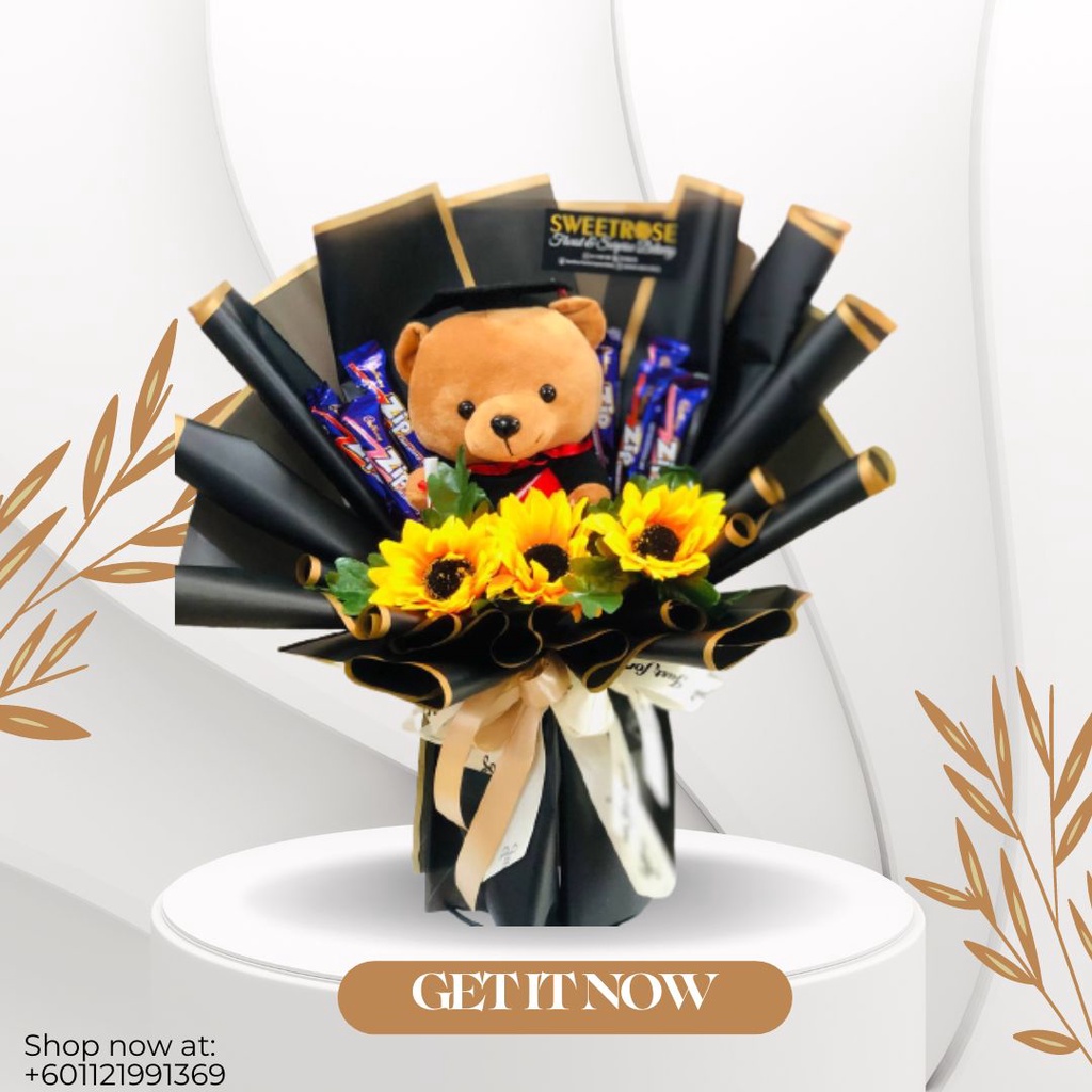 BOUQUET GRADUATION/BOUQUET CONVOCATION/BOUQUET GRADUASI READYSTOCK ...