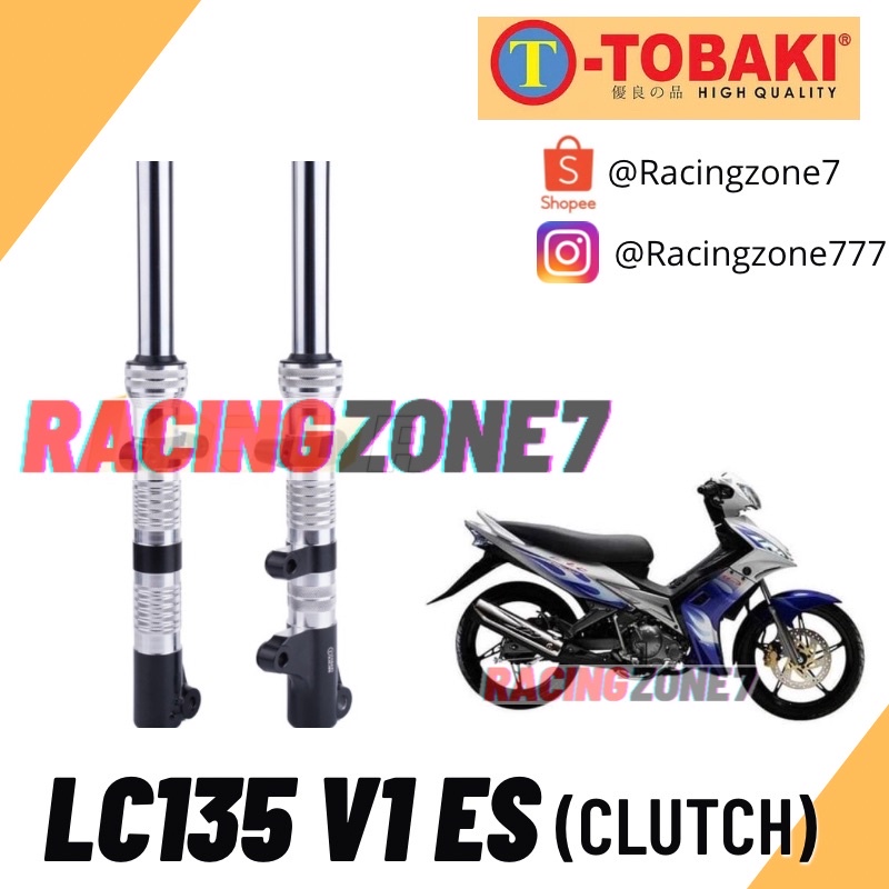 ORIGINAL TOBAKI CNC LAY FORK/ LC135 4S 5S / Y15 Y16 SRL110/SRL115 Fi/ LC135/ EX5/Wave125 RS150 ...