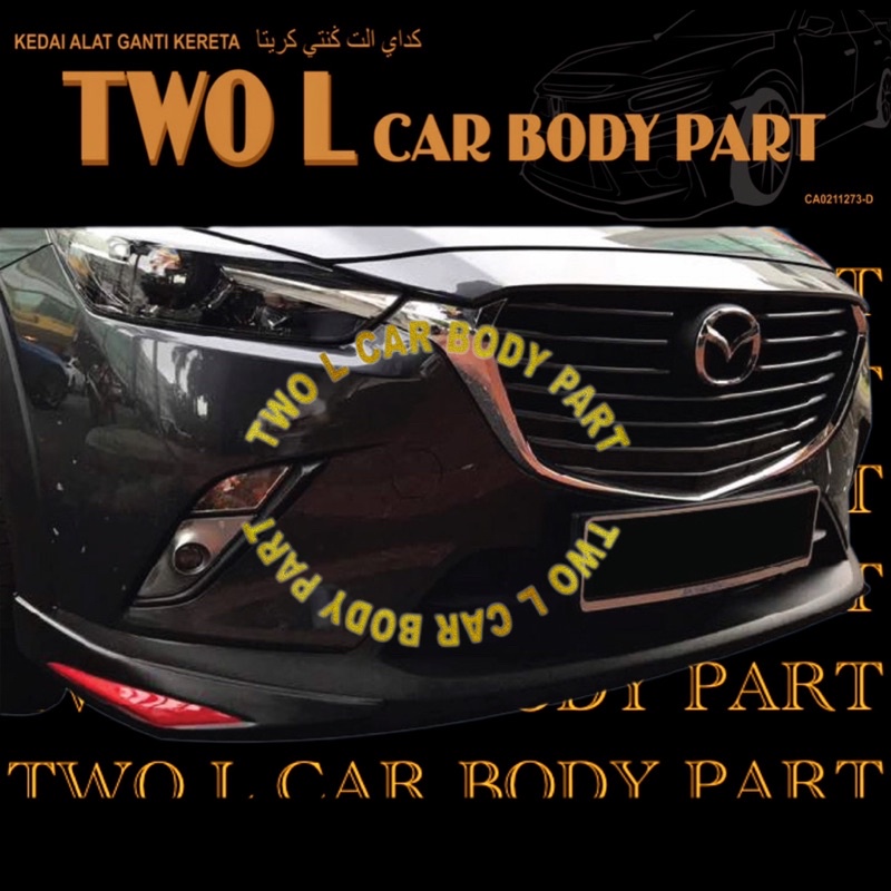 MAZDA CX3 oem skirt pu body kit | Shopee Malaysia