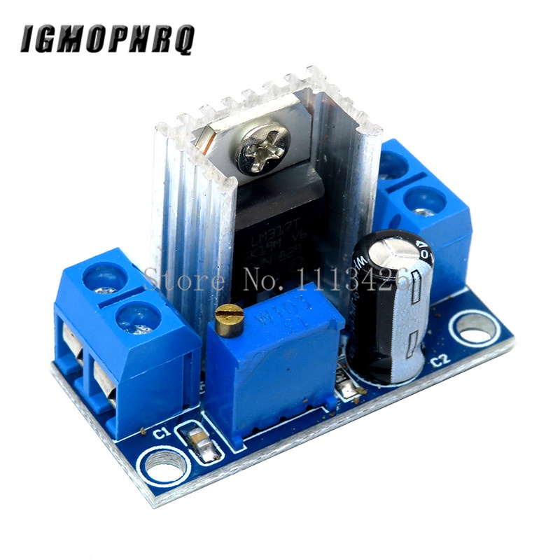 LM317 DC-DC Converter Buck Step Down Circuit Board Module Linear Regulator LM317 Adjustable ...