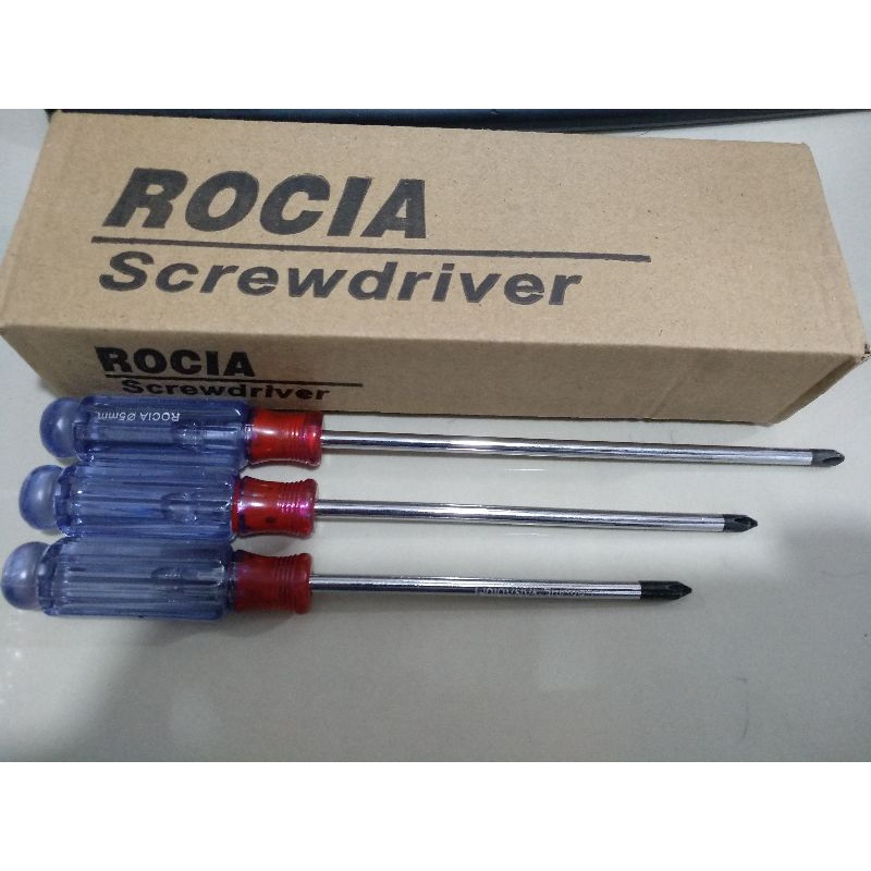 4 inch 5 inch 6 inch transparent handle plus and minus screwdriver ...