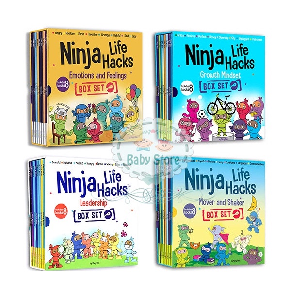 Ninja Life Hacks Series Box Set (8 Books) | Shopee Malaysia