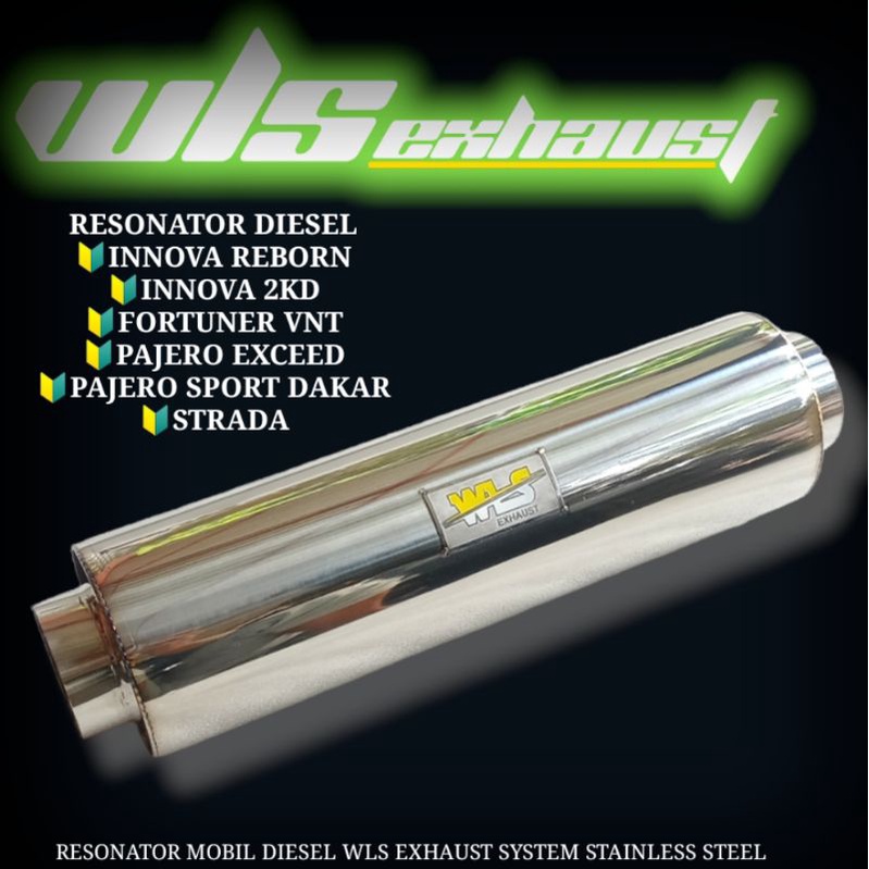 Resonator INNOVA REBORN 2KD FORTUNER VNT PAJERO SPORT DAKAR/EXCEED ...