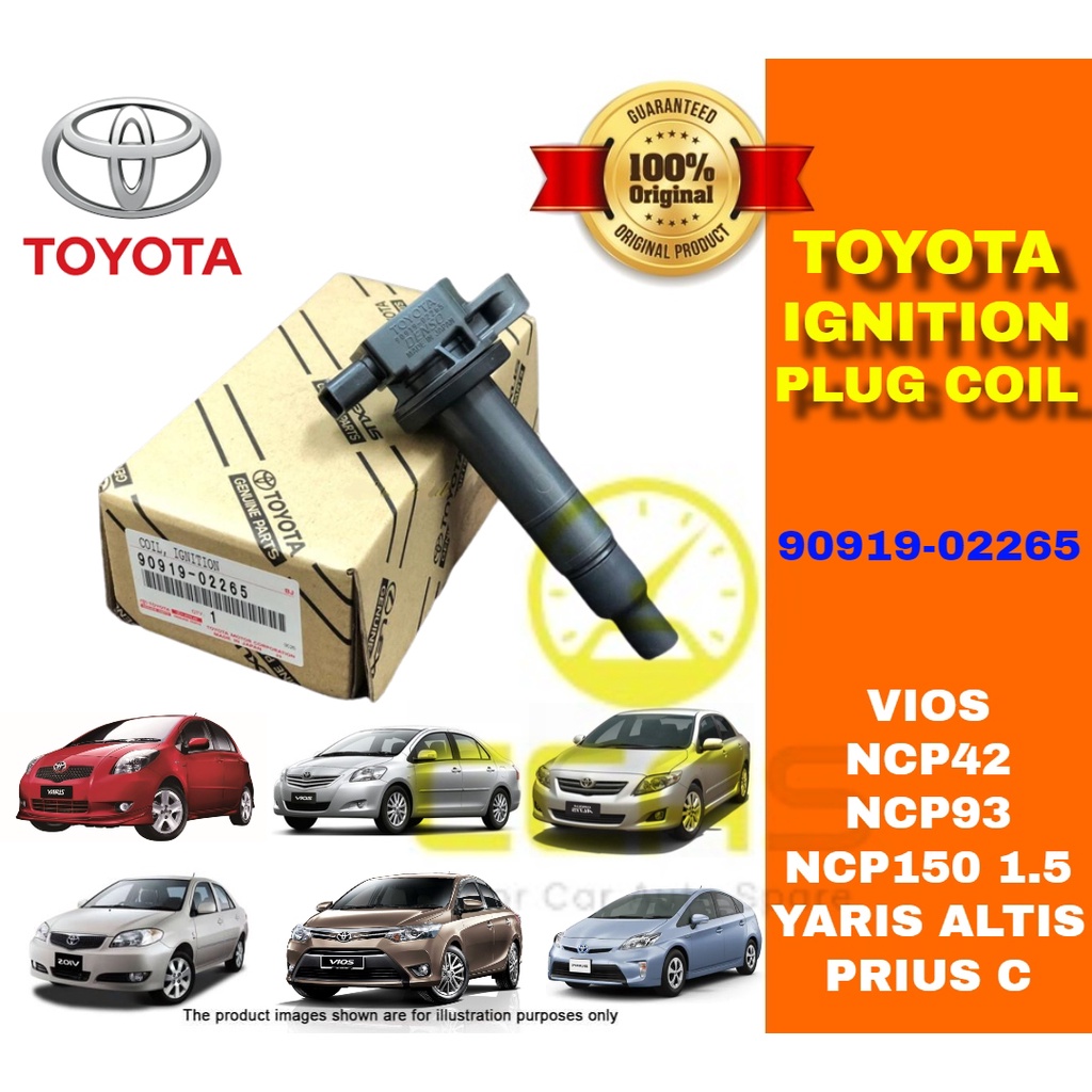 Original Toyota Vios NCP42 NCP93 NCP150 1.5CC Yaris Prius C Altis ...
