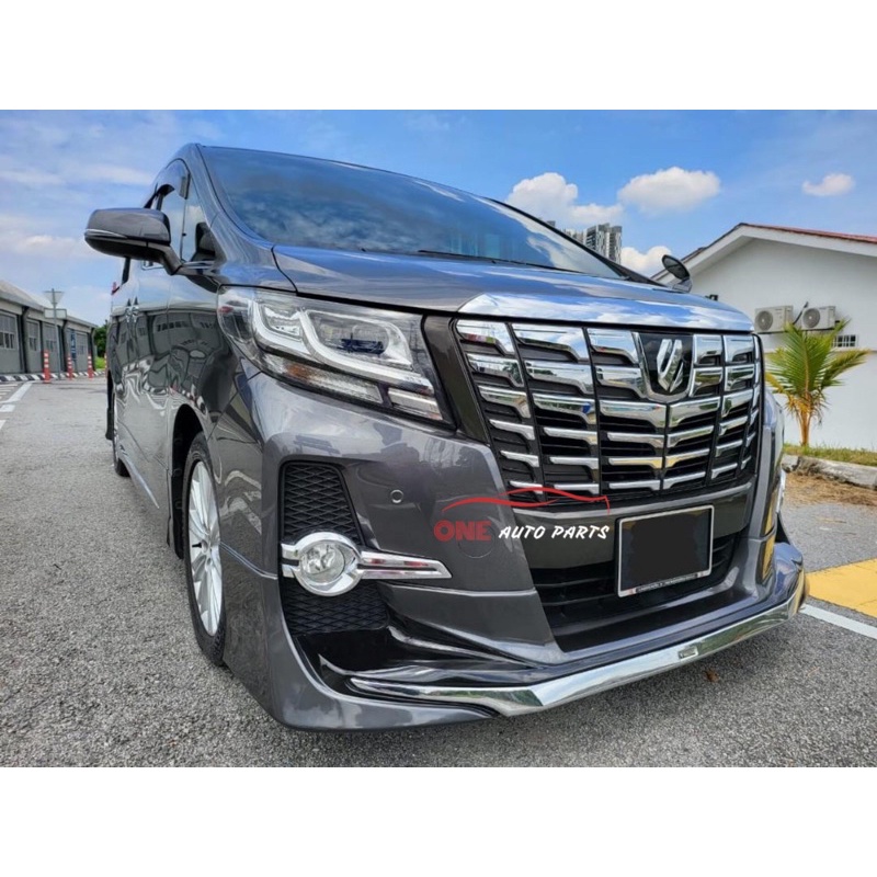 Toyota Alphard 2015 OEM Fog Lamp / 3 Line Style LED 2 Tone Fish Eye LED ...
