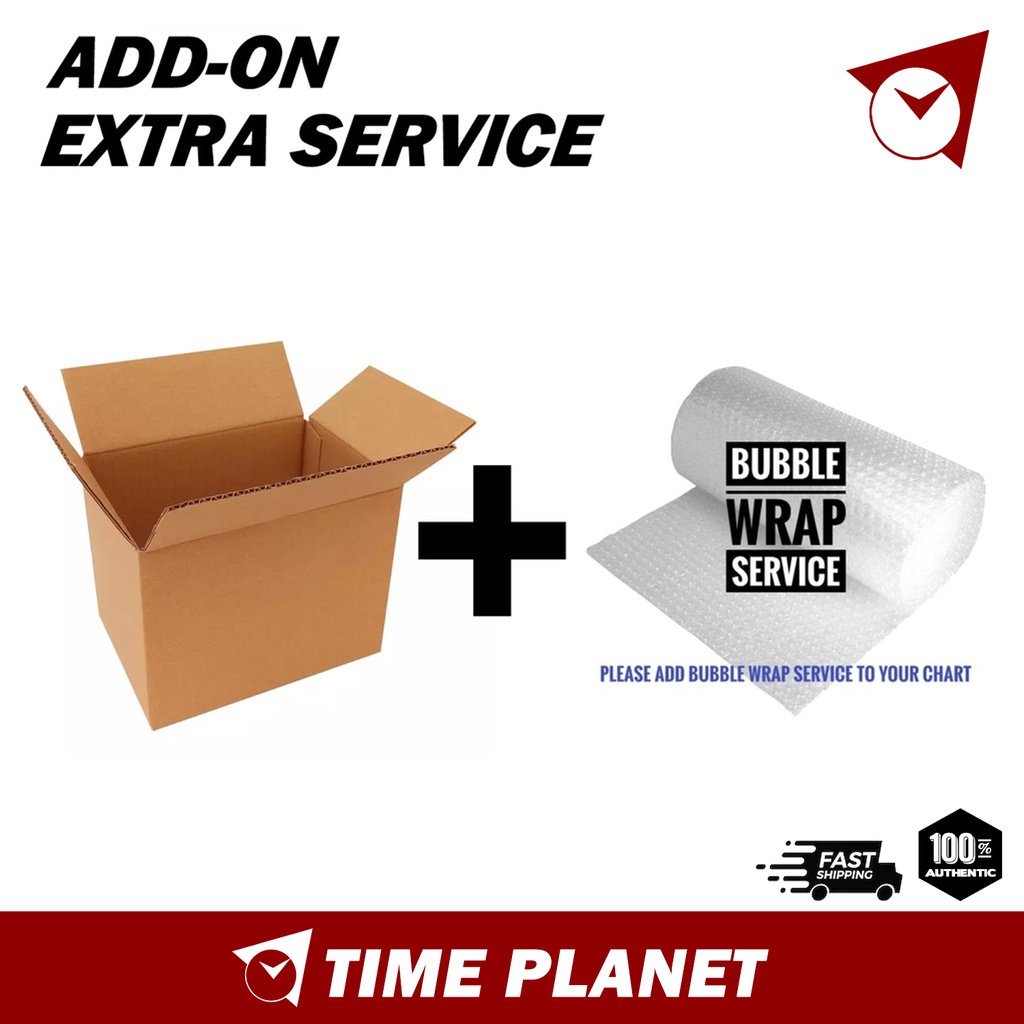 Time Planet Extra Bubble Wrap & Solid Box | Shopee Malaysia