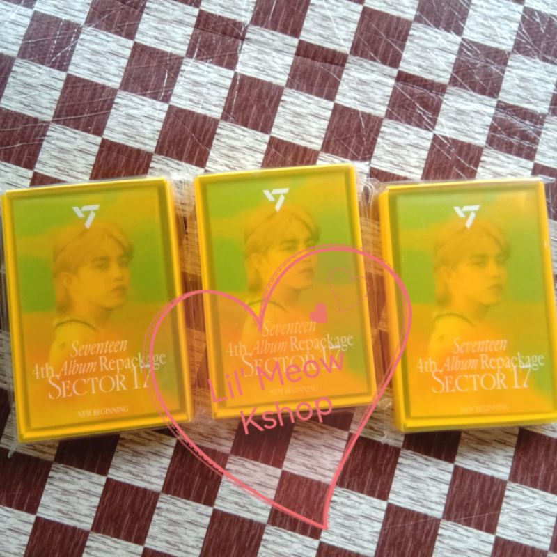Seventeen SVT OFFICIAL SECTOR 17 CLEAR PC SET (Sealed) | Shopee Malaysia