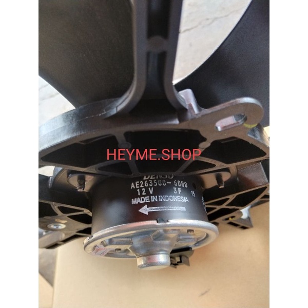 PERODUA GENUINE VIVA/MYVI 1.0-1.3(2005-2010)RADIATOR FAN MOTOR+FAN ...