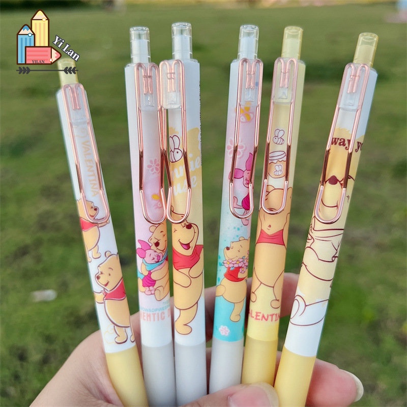0.5mm Gel Pen Winnie The Pooh Pen Neutral Pen Cartoon Fountain Pen ...