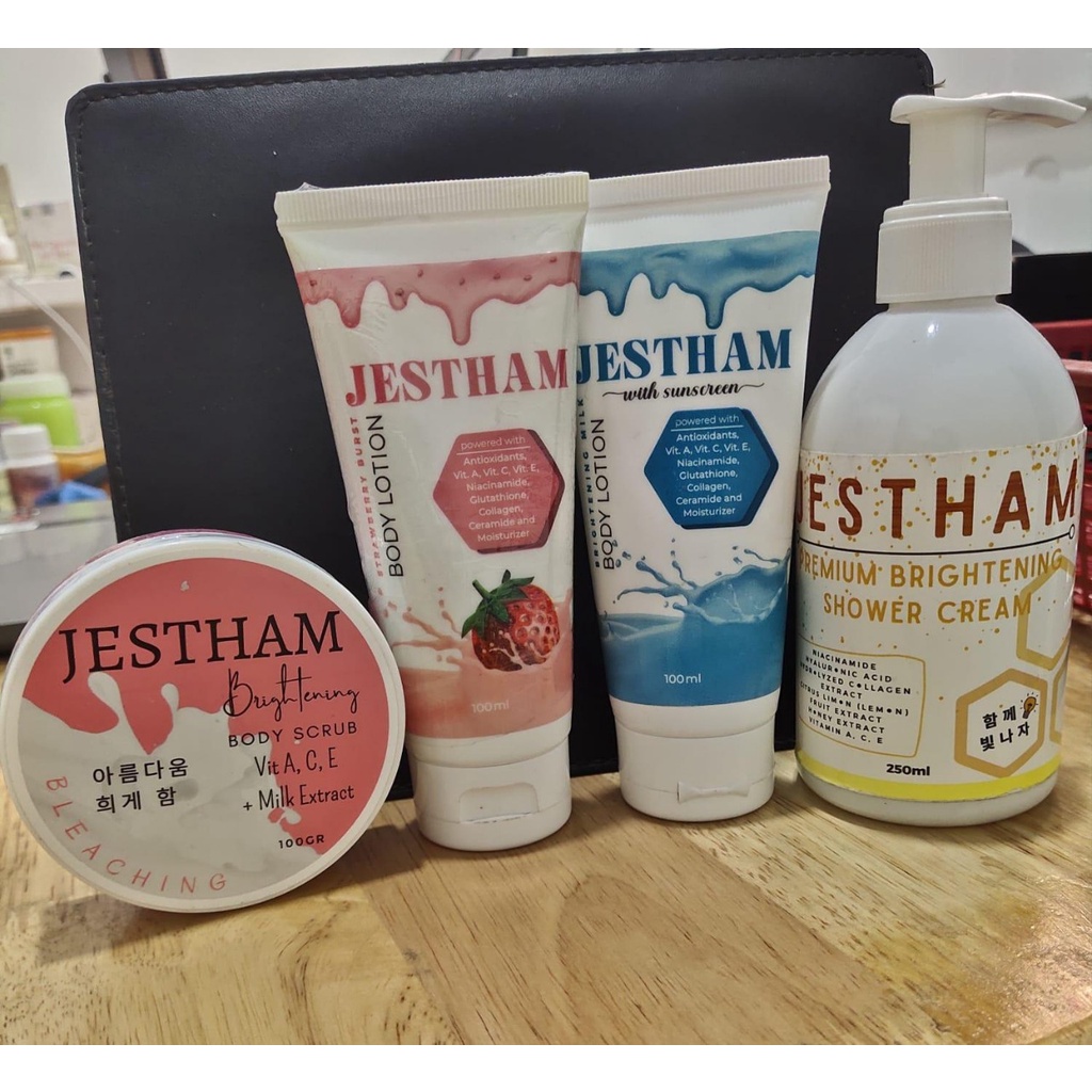 PUTIH Original!!! Jestham Complete White Package | Shopee Malaysia