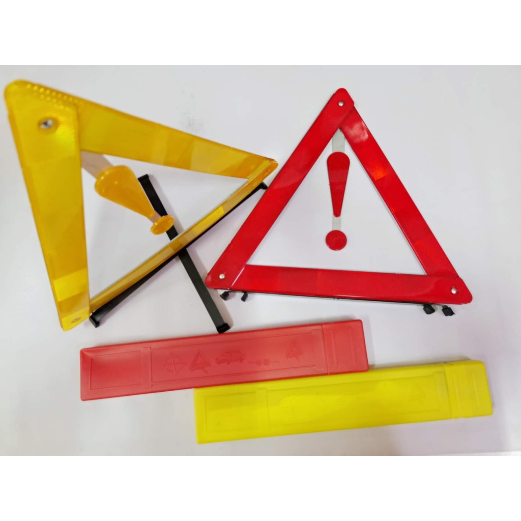 Pair of early warning device(red at yellow) | Shopee Malaysia
