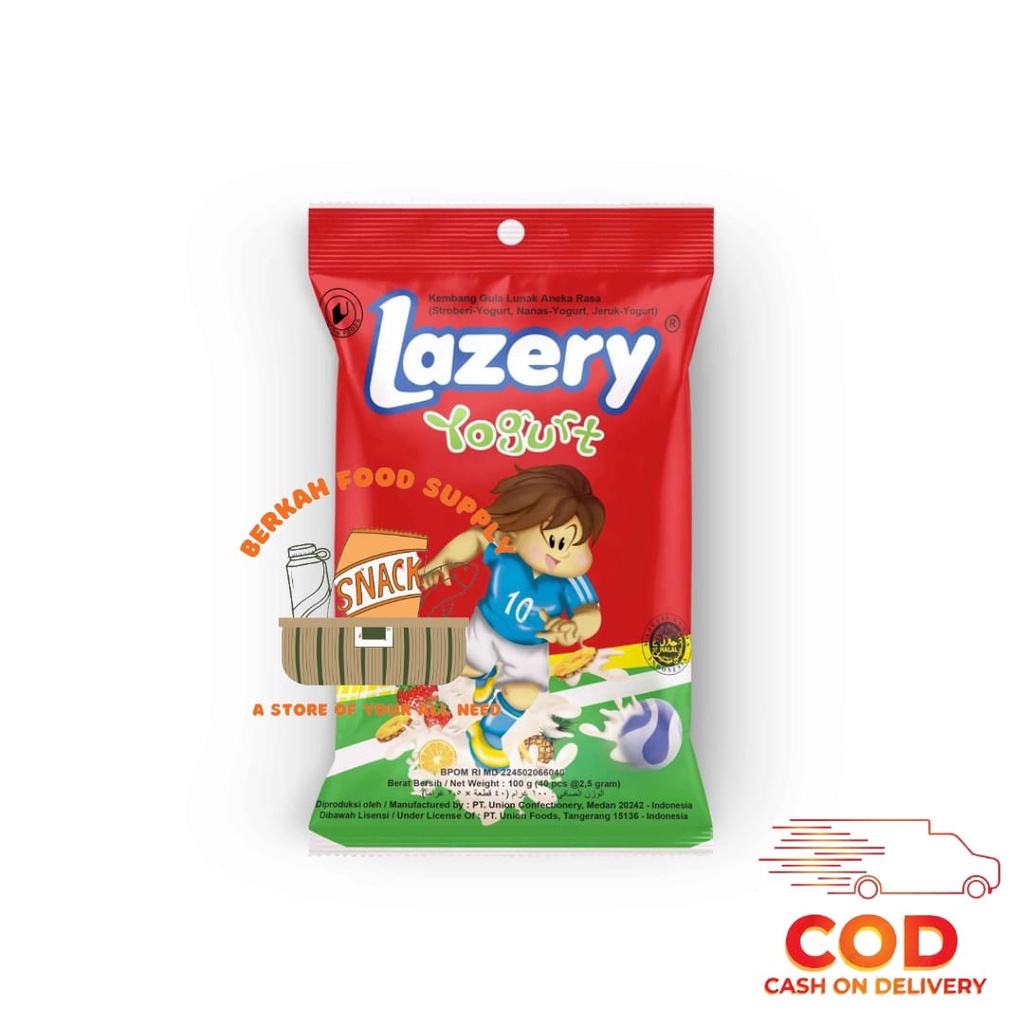 (BERKAH) Lazery YOGURT Candy 1 pack 40pcs Not Sugus Candy | Shopee Malaysia