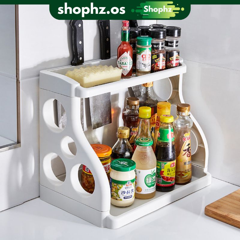 Multi Purpose Kitchen Rack Spice Ketchup Sauce Kitchenware Storage ...