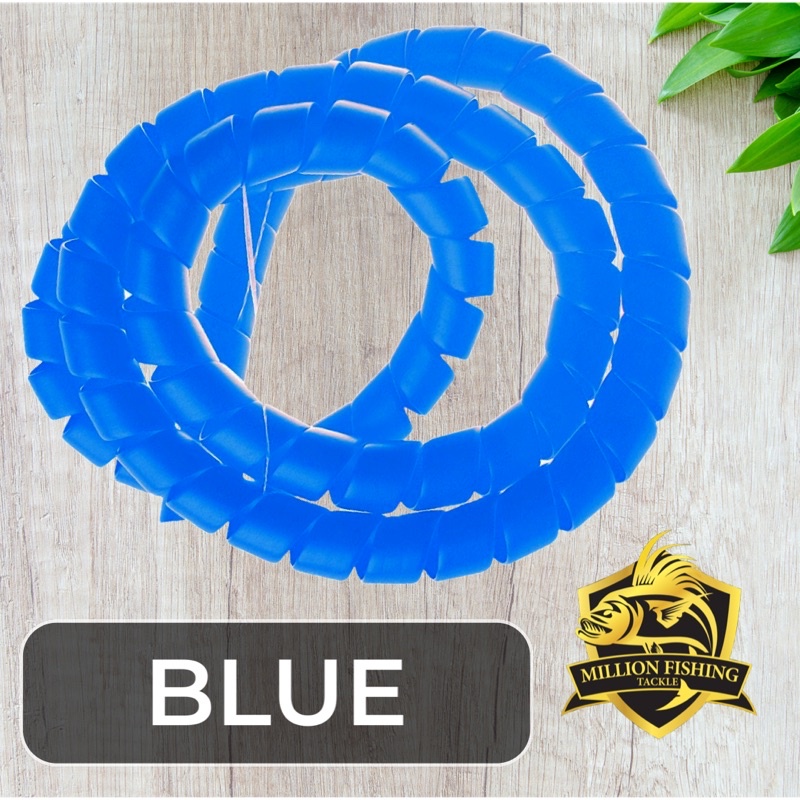 【MillionFishing】Rod Protector Spiral Wrap Cover Rod Pancing 1meter ...