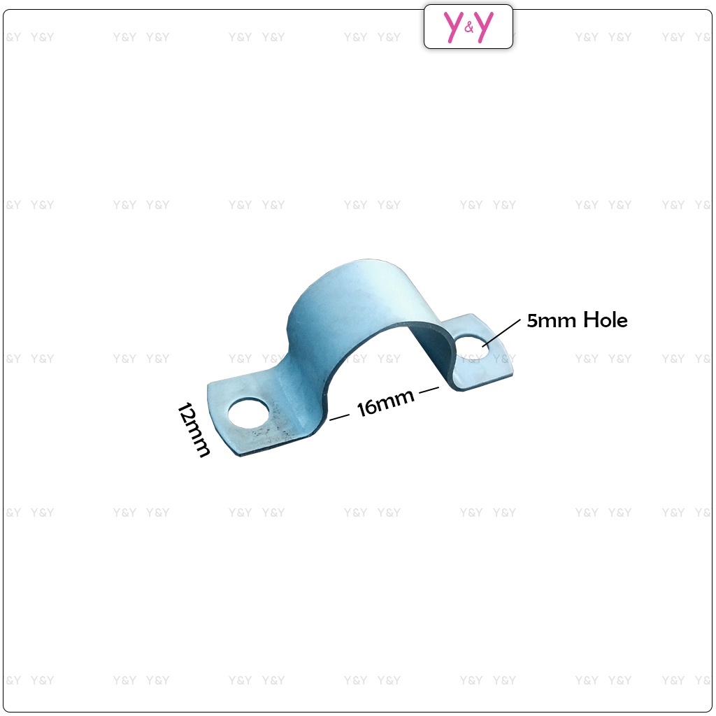 Y&Y Eco U Clip for PVC Pipe / Piping Plumbing Bathroom U Clip Bracket ...