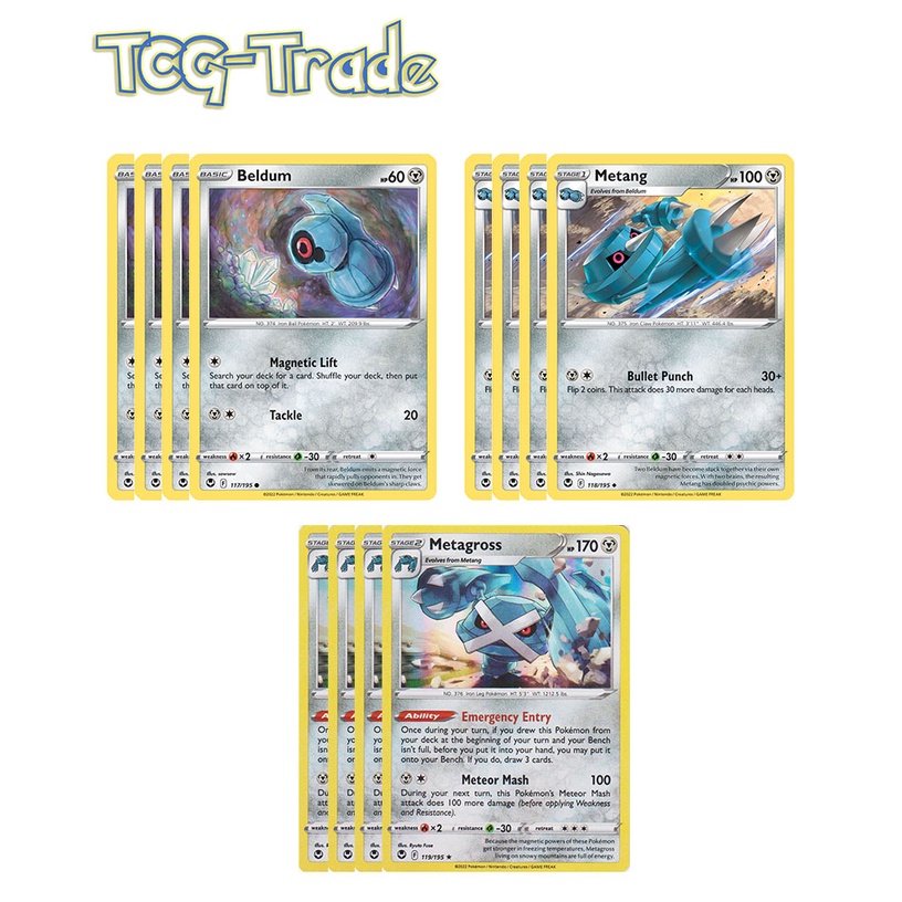 [Pokemon Player's Section] Play Set - SIT 119 Metagross Line Playset ...