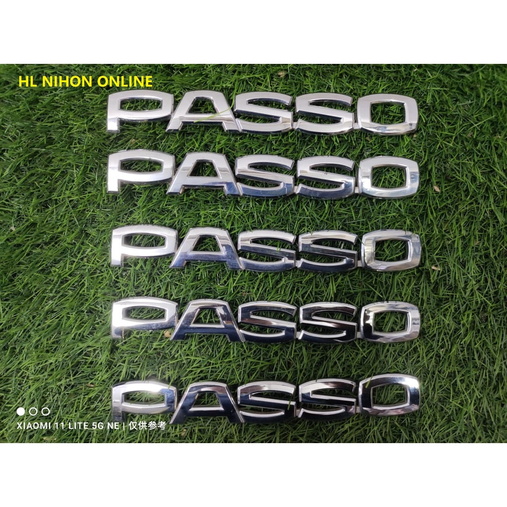 (USED)TOYOTA Passo Perodua Myvi Emblem LOGO | Shopee Malaysia