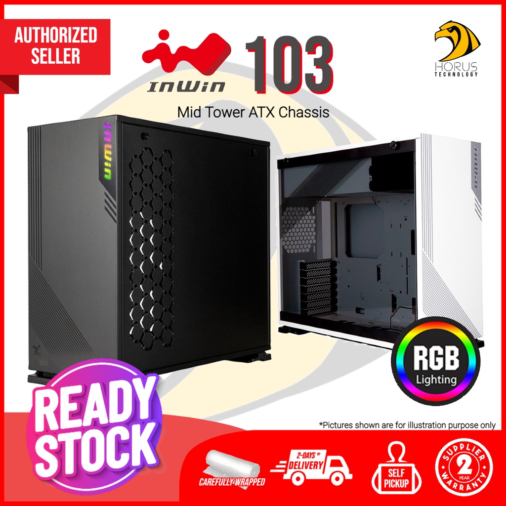 InWin 103 Mid Tower ATX Chassis | Shopee Malaysia