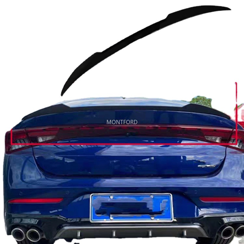 Quality ABS Plastic Trunk Boot Spoiler Wings For New Kia Optima K5 DL3 ...
