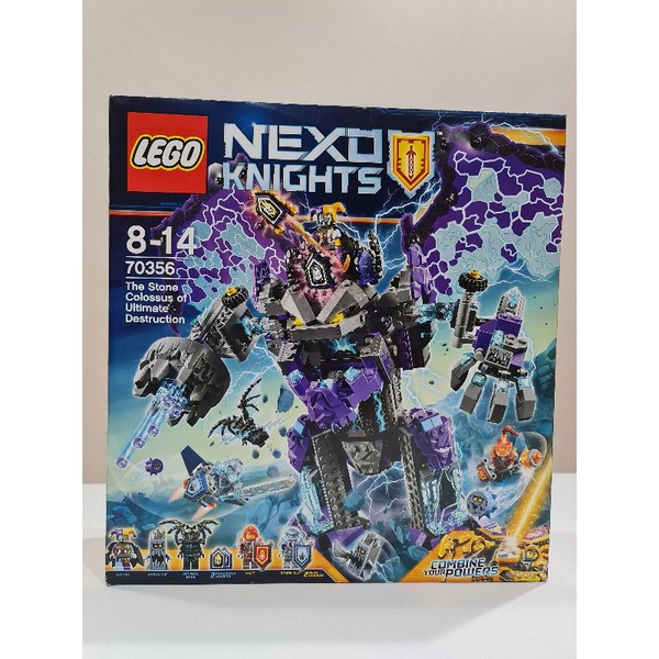 Lego Nexo Knight Stone Colossus of Ultimate Destruction 70356 | Shopee ...