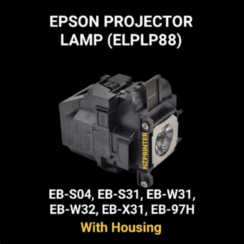 EPSON PROJECTOR LAMP (ELPLP88) FOR EB-S04, EB-S31, EB-W31, EB-W32, EB ...