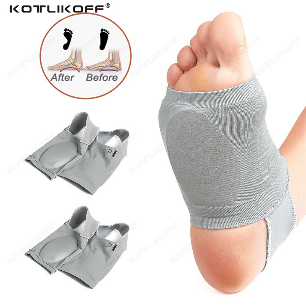 Orthotic Insoles Arch Support Sleeves Plantar Fasciitis Heel Spurs Foot ...
