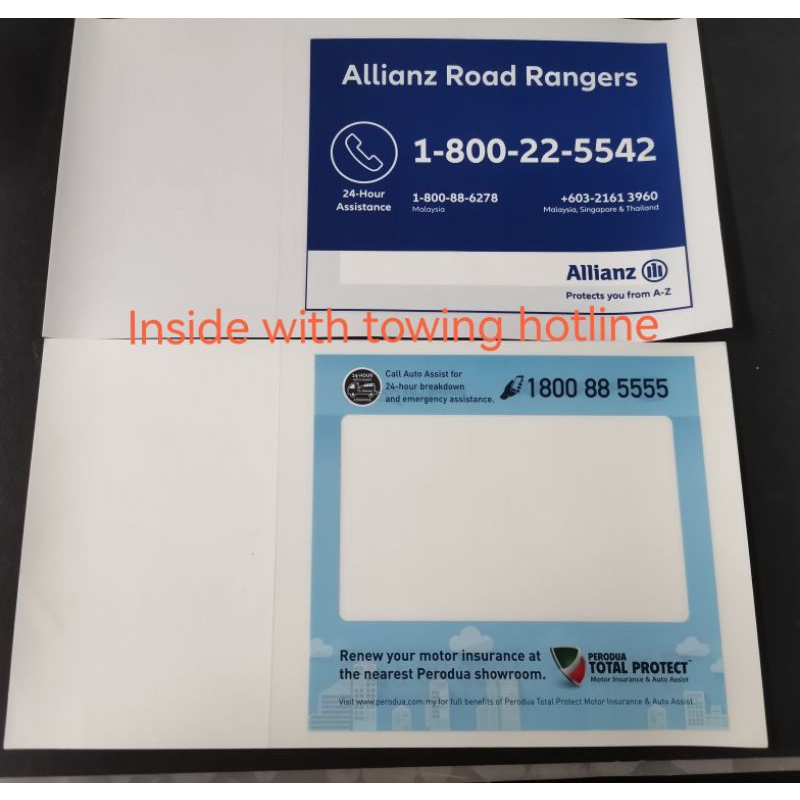 Roadtax sticker perodua allianz clear sticker pelekat | Shopee Malaysia