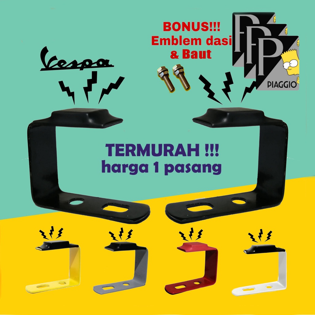 Vespa Sprint Primavera GTS S LXV Matic Magnetic Number Plate Holder ...