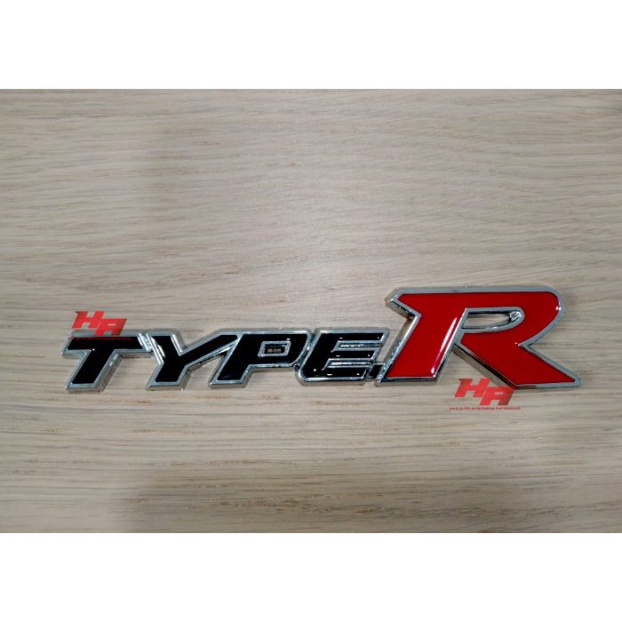 Honda TYPE R Logo Car Emblem | Shopee Malaysia