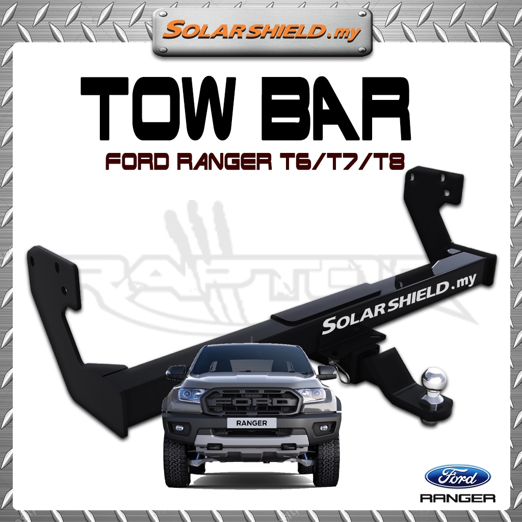 Ford Ranger T6/T7/T8 4x4 Rear Tow Bar Towing Bar | Shopee Malaysia