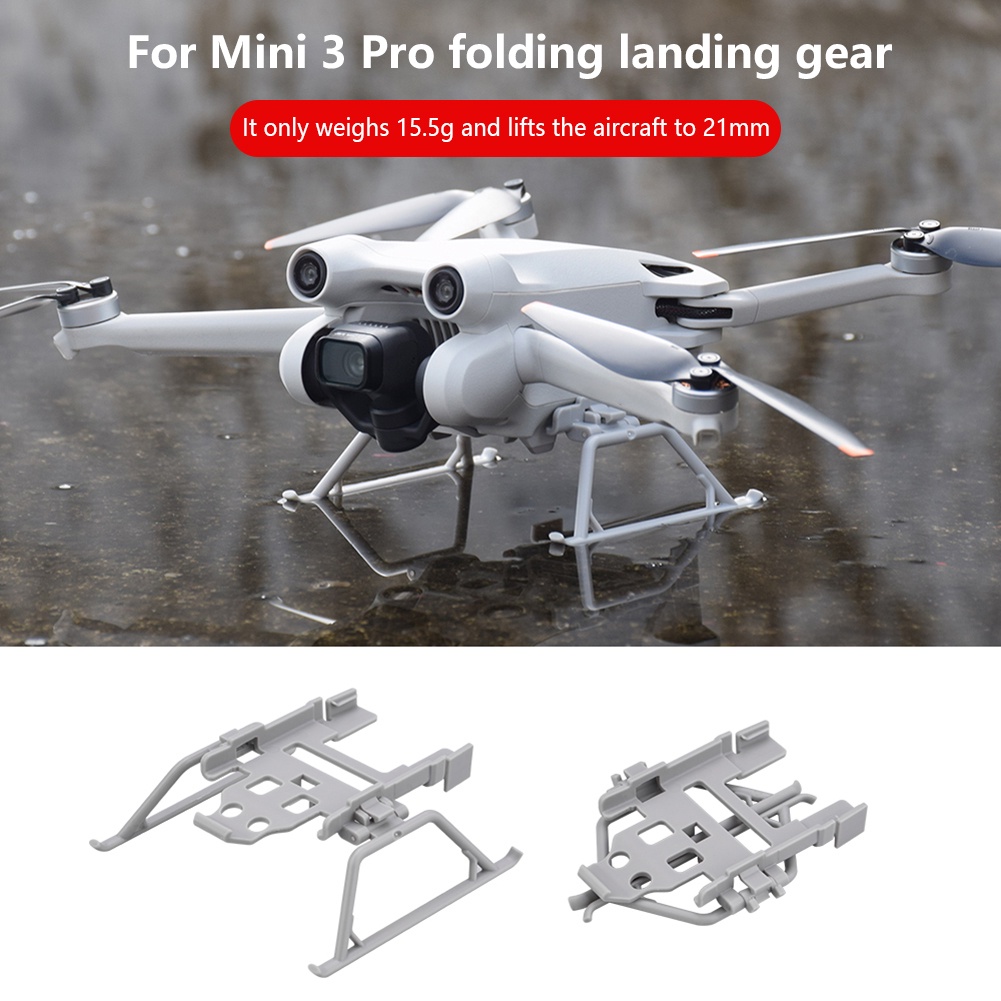 Folding Landing Gear for DJI Mini 3 Pro Landing Gear Foldable Expansion ...