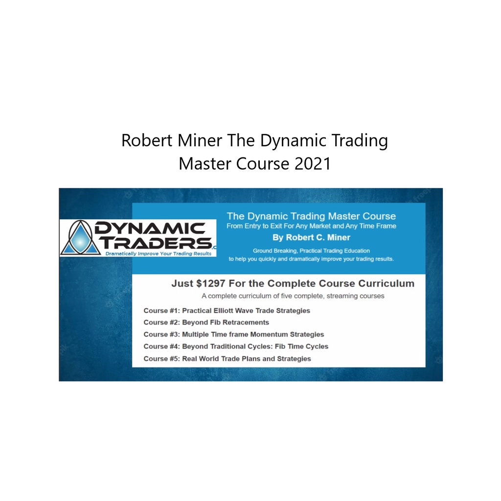 Robert Miner - The Dynamic Trading Master Course 2021 | Shopee Malaysia