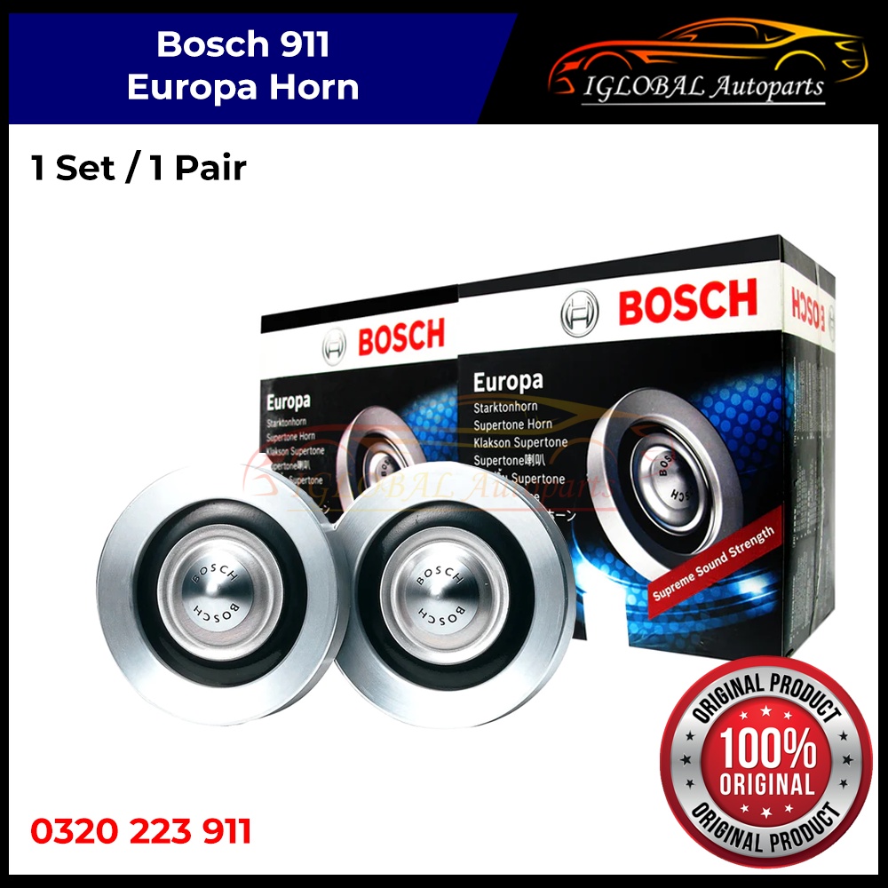 Bosch Europa Horn Supertone Horn Set - 0320223911 | Shopee Malaysia