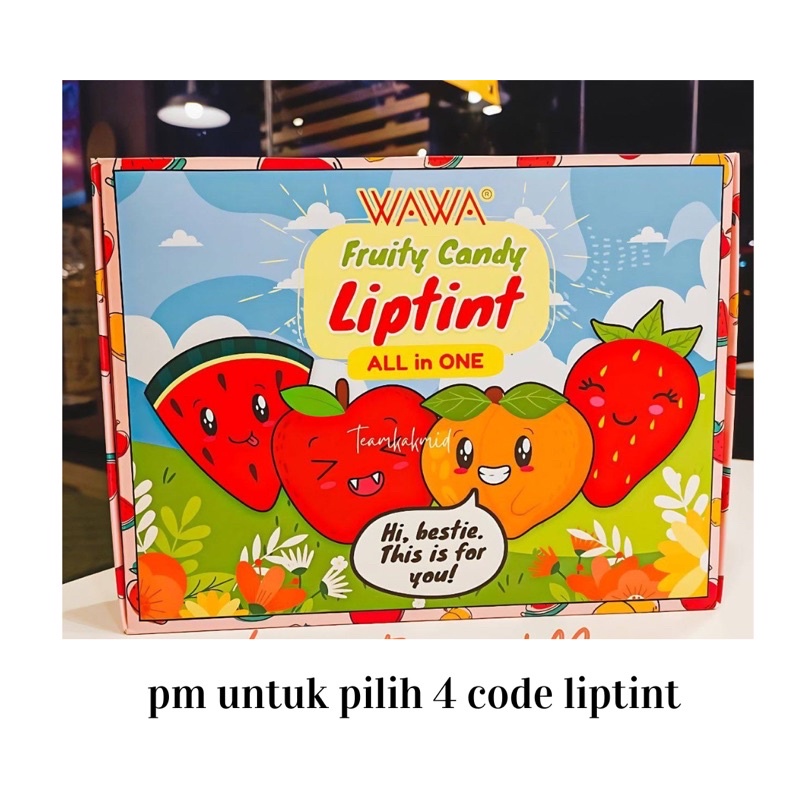 [💯ORIGINAL PRODUK] WAWA LIPTINT 3.0 NEW PACKING EDISI TERBARU! EMPAT ...