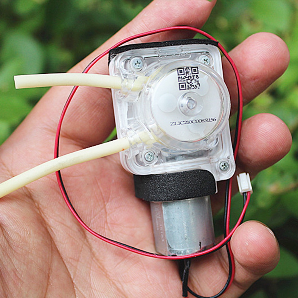 DC 3.7V Small Peristaltic Dosing Pump Micro Self-priming Pump Mute ...