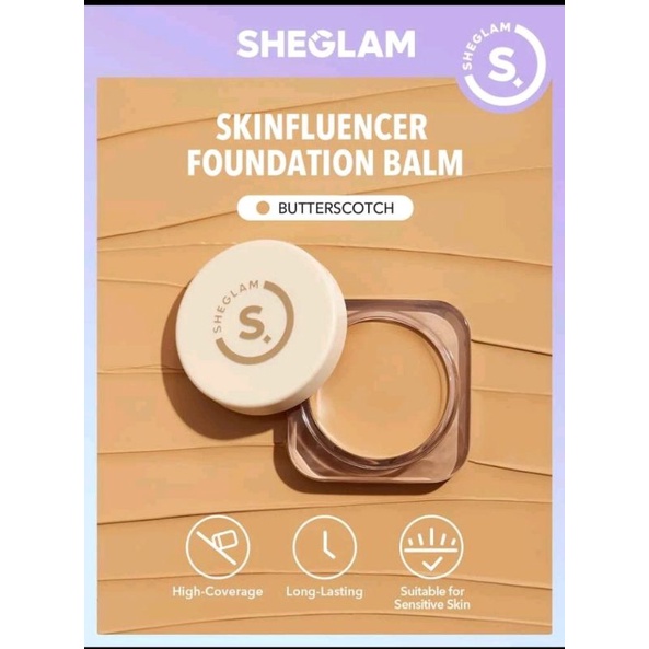 SHEGLAM Skinfluencer Full Coverage Foundation Balm-Cappuccino | Shopee ...